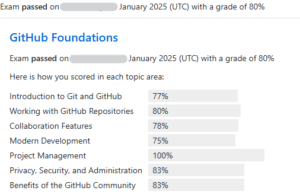 GitHub Foundationsに合格しました